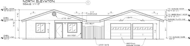 2d Plan and elevation illustration - Visual 3 Dwell